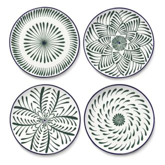 Serax Assiettes &agrave; dessert Baazar, Waww La Table - Set de 4 Serax