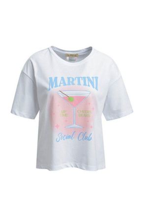 Smith & Soul Rundhalsshirt mit &uuml;berschnittener Schulter