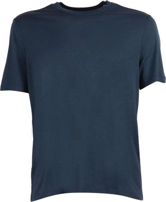 Majestic Filatures Femme, Tops, Bleu, Taille: 44 FR T-shirt girocollo manica corta