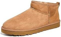 UGG Homme Classic Ultra Mini Botte Tendance, châtaigne, 44 EU