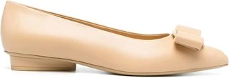 Ferragamo Femme, Chaussures, Beige, Taille: 40 1/2 EU Viva Ballerina Chaussures