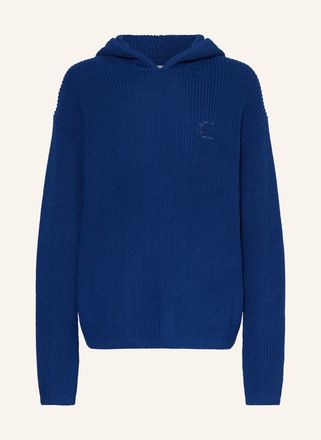 Calvin Klein Strick-Hoodie blau