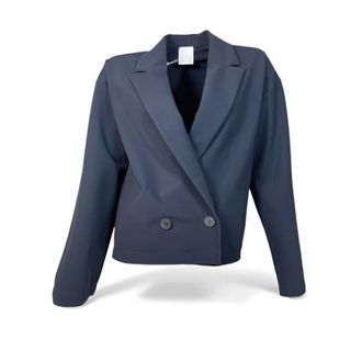 JapanTKY Airi Kurz Blazer - - Jackets - Herren - Blau - M