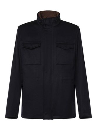 Herno Blazer - Bleu Fonc&eacute;
