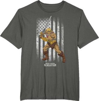 Masters of the Universe Masters Of The Universe - He-Man Distressed Flagge T-Shirt