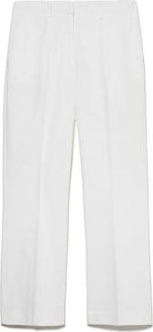 Sisley Sisley Trousers 4IULLF02Y Short, Blanc 101, W36 Femme
