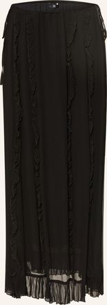 Riani Riani Rock Mit R&uuml;schen schwarz