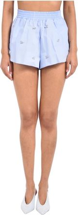 A Paper Kid Femme, Shorts, Bleu, Taille: 42 FR Short Shorts