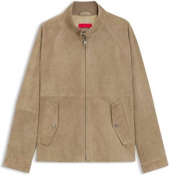 HUGO BOSS Herren Lederjacke LORIDGE