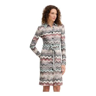 Missoni Robe chemise mi-longue &agrave; boutons - Femme - Robes - Multicolore - Taille: 44 FR