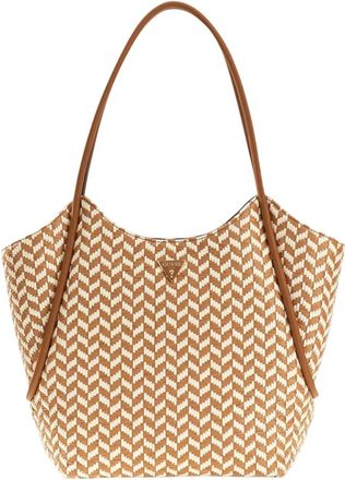 Guess Femme, Sacs, Brun, Taille: ONE Size Shopper Tote