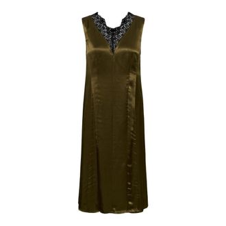 Soaked In Luxury Slirini Kleid - - Dresses - Damen - Gr&uuml;n - M