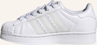 adidas Originals Adidas Originals Adidas Superstar Led Lights Schuhe Mit Komfortverschluss Und Elastischen Schn&uuml;rsenkeln F&uuml;r Kinder weiss