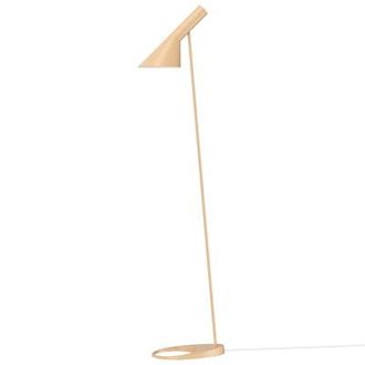 Louis Poulsen Lampadaire AJ - Beige - Fonte - Designer Arne Jacobsen