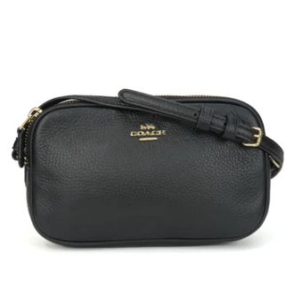 Coach Pre-owned Leder Schultertasche - - Pre-owned - Damen - Schwarzk - ONE SIZE