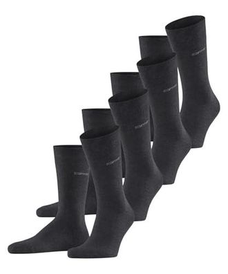 Esprit Solid M So coton unies multipack, Chaussettes Homme, Gris Anthracite Melange 3080, 40-46