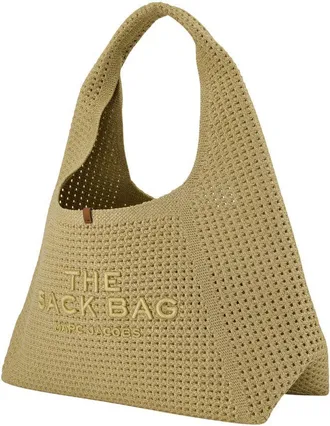 Marc Jacobs Womens The Sack Shoulder Bag - Marc Jacobs Synthetic Beige Shoulder-Hobo-Bags