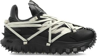 Rick Owens Femme, Chaussures, Noir, Taille: 35 EU Trailgrip Megalace Baskets