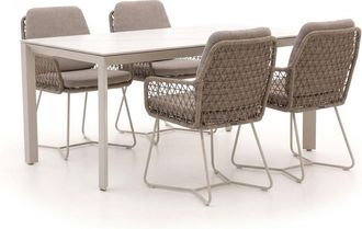 Intenso Furniture Intenso Trasimeno/Sestino 160 cm Gartenm&ouml;bel-Set 5-teilig