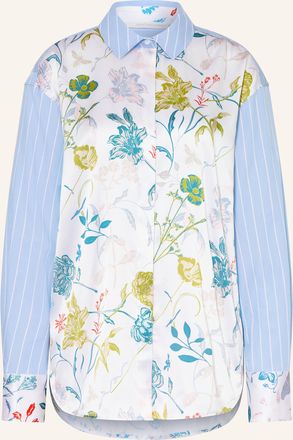 Herzen'sangelegenheit Herzens Angelegenheit Hemdbluse Im Materialmix blau