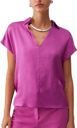 Liu Jo Femme, Blouses et Chemises, Rose, Taille: 38 FR Blouse en satin