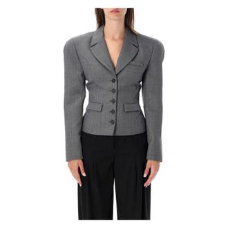 Magda Butrym Pf26 Blazer - - Jackets - Damen - Grau - S