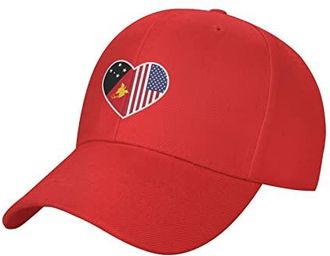 Generic Casquette De Camionneur Jaime LAm&eacute;rique Et La Papouasie-Nouvelle-Guin&eacute;e Chapeau De Tennis Respirant,R&eacute;glable Casquettes Sports pour Homme Camping Et&eacute;