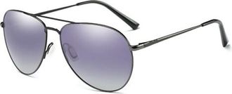 Generic Lunettes de soleil polaris&eacute;es de couleur for hommes, verres de soleil de conduite for vacances(Purple)