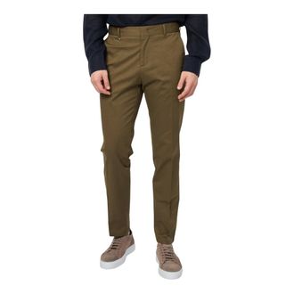 HUGO BOSS Homme, Pantalons, Vert, Taille: W35 L32 Pantalon Vert Slim Fit