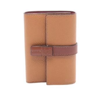 Loewe Pre-owned Vertical Wallet Small Leather Trifold Wallet - - Pre-owned - Damen - Braun - ONE SIZE