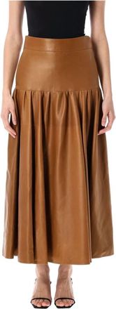 Saint Laurent Damen, R&ouml;cke, Braun, MGr&ouml;&szlig;e