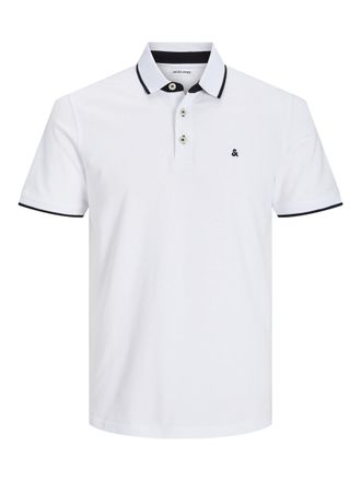 Jack & Jones Male Poloshirt Einfarbig Polokragen Poloshirt