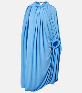 Coperni Gesmoktes Midikleid mit Cape