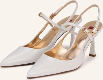 H&ouml;gl Slingpumps weiss