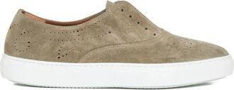 Fratelli Rossetti Homme, Chaussures, Vert, Taille: 43 1/2 EU Chaussures en Cuir Sans Lacets