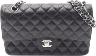 Chanel Sac bandouli&egrave;re vintage doccasion - Femme - Pre-owned - Noir - Taille: ONE Size