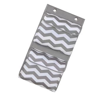 Lurrose Wandh&auml;ngender Aufbewahrungsbeutel aus Wasserabweisendem Oxfordstoff Gro&szlig;er T&uuml;r Organizer mit Doppelkammer Vielseitiger H&auml;ngeorganizer f&uuml;r Bad K&uuml;che Sc