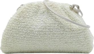 Bottega Veneta Pre-owned Mini Pouch - Femme - Pre-owned - Blanc - Taille: ONE Size