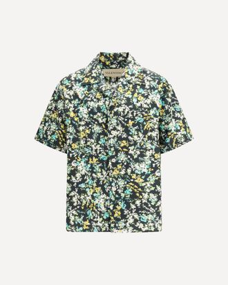 Valentino Shirt with an all-over Papier Floral Male 48