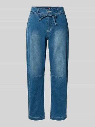 Buena Vista Jeans mit Eingrifftaschen und Bindeg&uuml;rtel