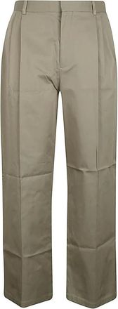Loewe Homme, Pantalons, Vert, Taille: S Pantalon Large