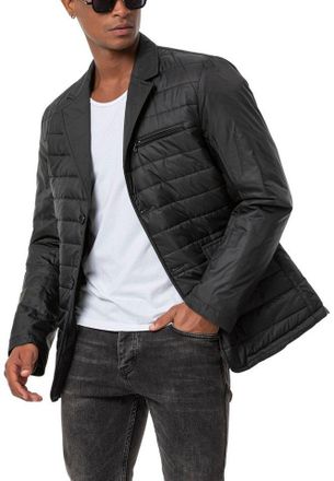 Red Bridge Steppjacke im eleganten Blazer-Stil mit abnehmbarem Kragen Kombination aus Steppjacke und Blazer, abnehmbarer Kragen