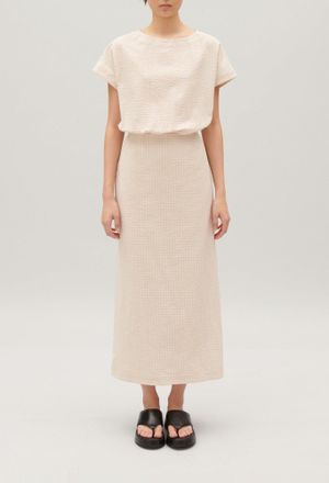 Claudie Pierlot Robe midi rayures