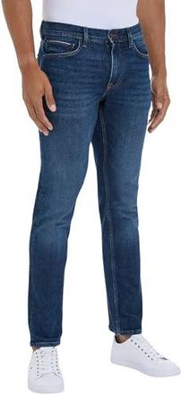Tommy Hilfiger Jean Homme Straight Fit, Bleu (Baker Indigo), 28W/30L