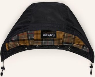 Barbour Kapuzeneinsatz Wax Cotton blau