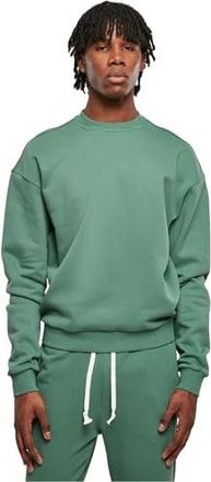 Urban Classics Ultra Heavy Crew Maillot de survêtement, Leaf, L Homme