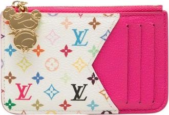 Louis Vuitton Porte-cartes Pre-owned - Femme - Pre-owned - Rose - Taille: ONE Size