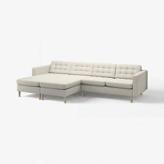 IKEA LANDSKRONA 4er-Sofa mit R&eacute;camieren