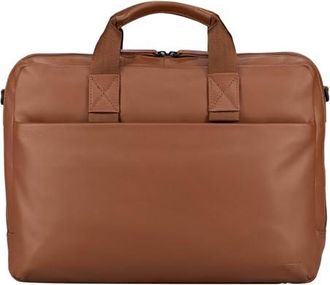 Jost Cuir sac dordinateur portable serviette pour ordinateur portable Tromsoe Business Bag Cognac marron clair