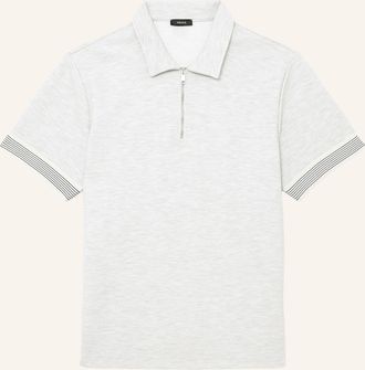 Reiss Reiss Strick-Poloshirt Bruno grau